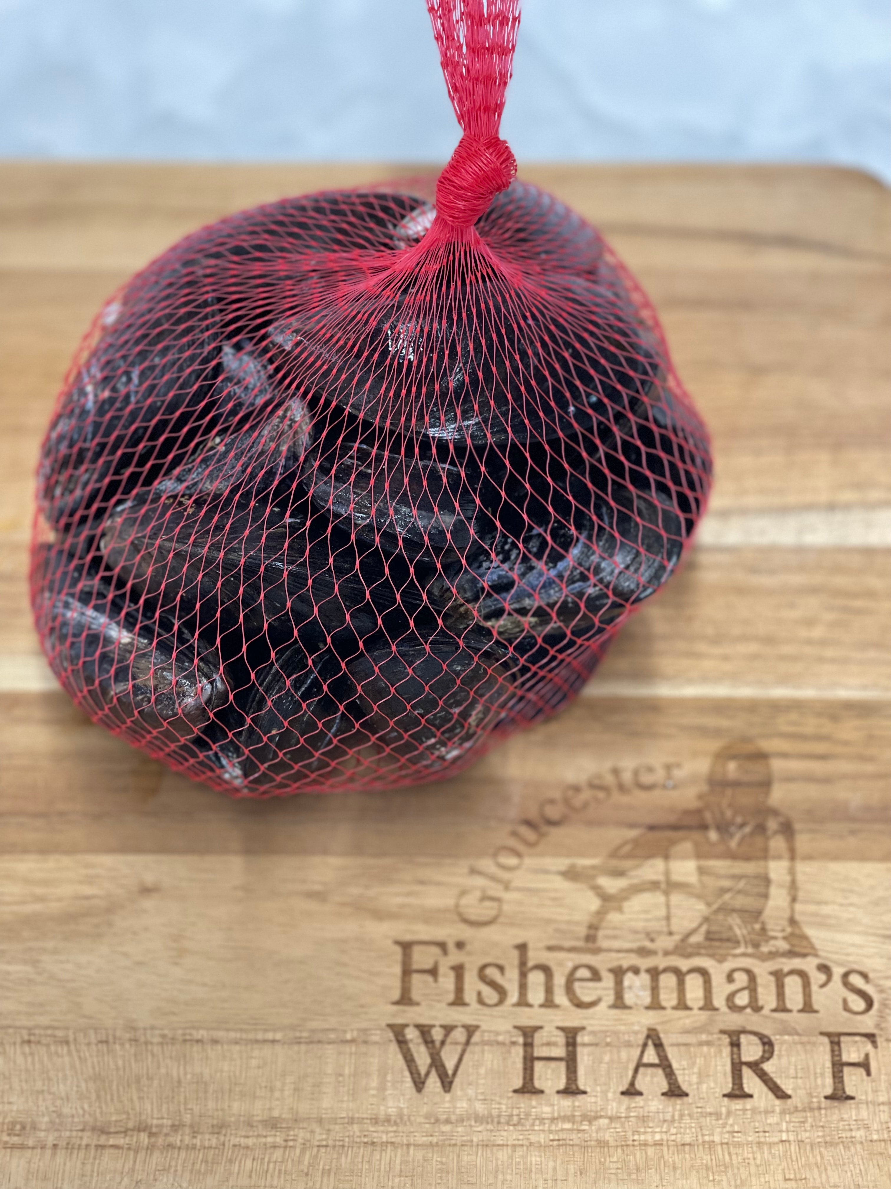 Mussels PEI (1 lb bags) | Fisherman's Wharf Gloucester LLC